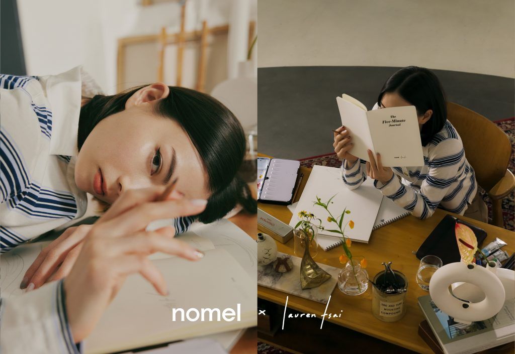nomel x 藝術家 Lauren Tsai 首度藝術跨界聯乘！傳遞「正向保養」新能量 | Prestige Online - Taiwan