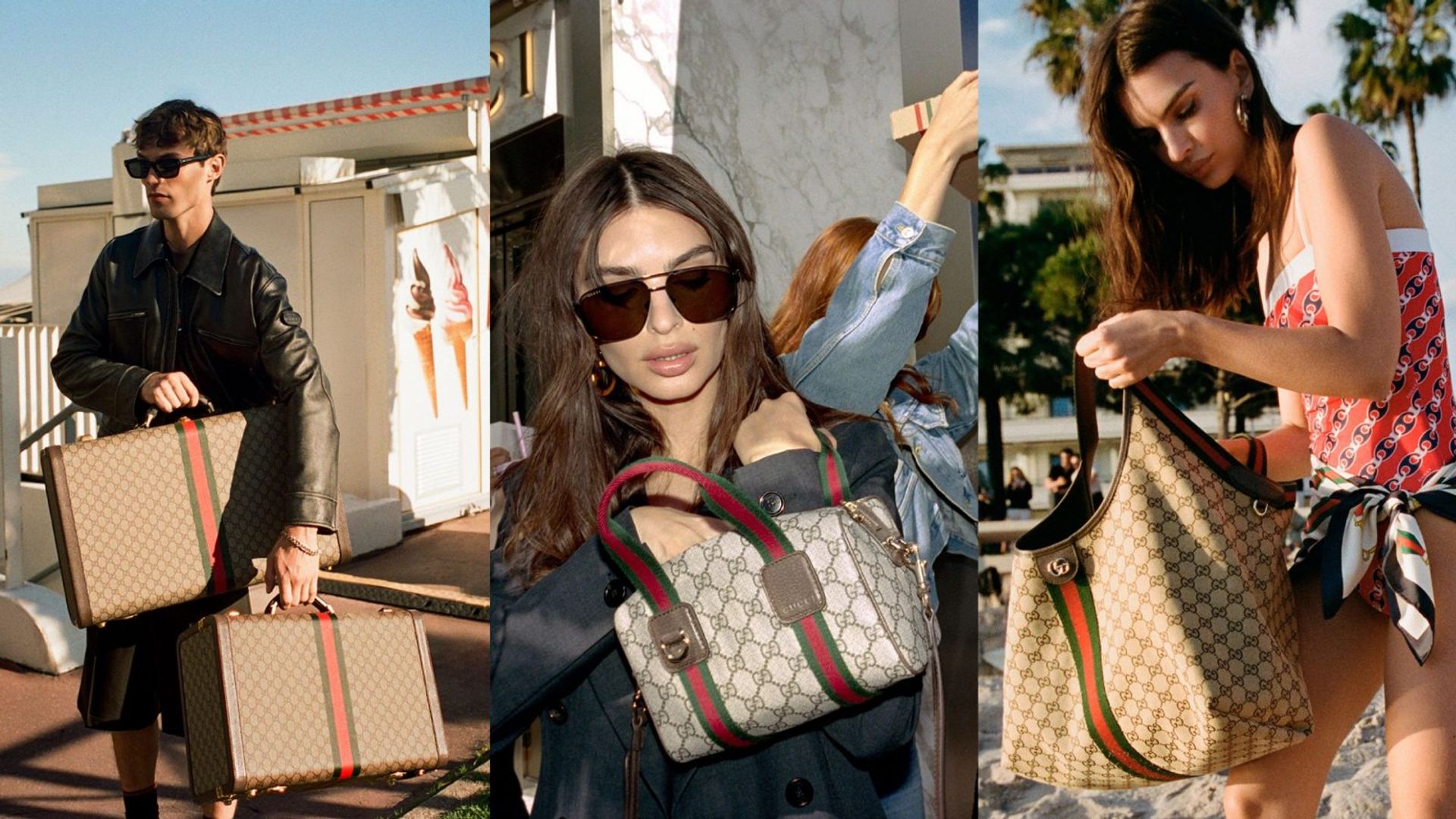 Gucci 經典的雙G印花從何而來？從 GG Monogram 形象大片走入品牌歷史同時揭曉全新Gucci Giglio包款 ...