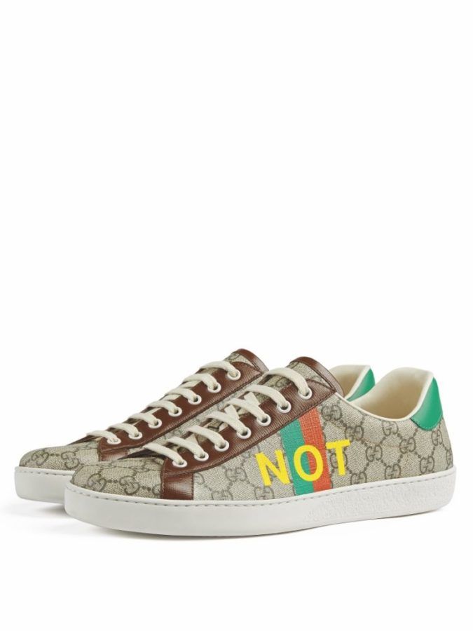 Gucci Makes an Ironic Statement With the Fake Not Motif