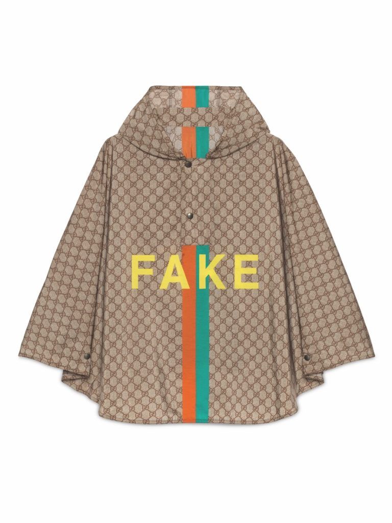Gucci Makes an Ironic Statement With the Fake Not Motif