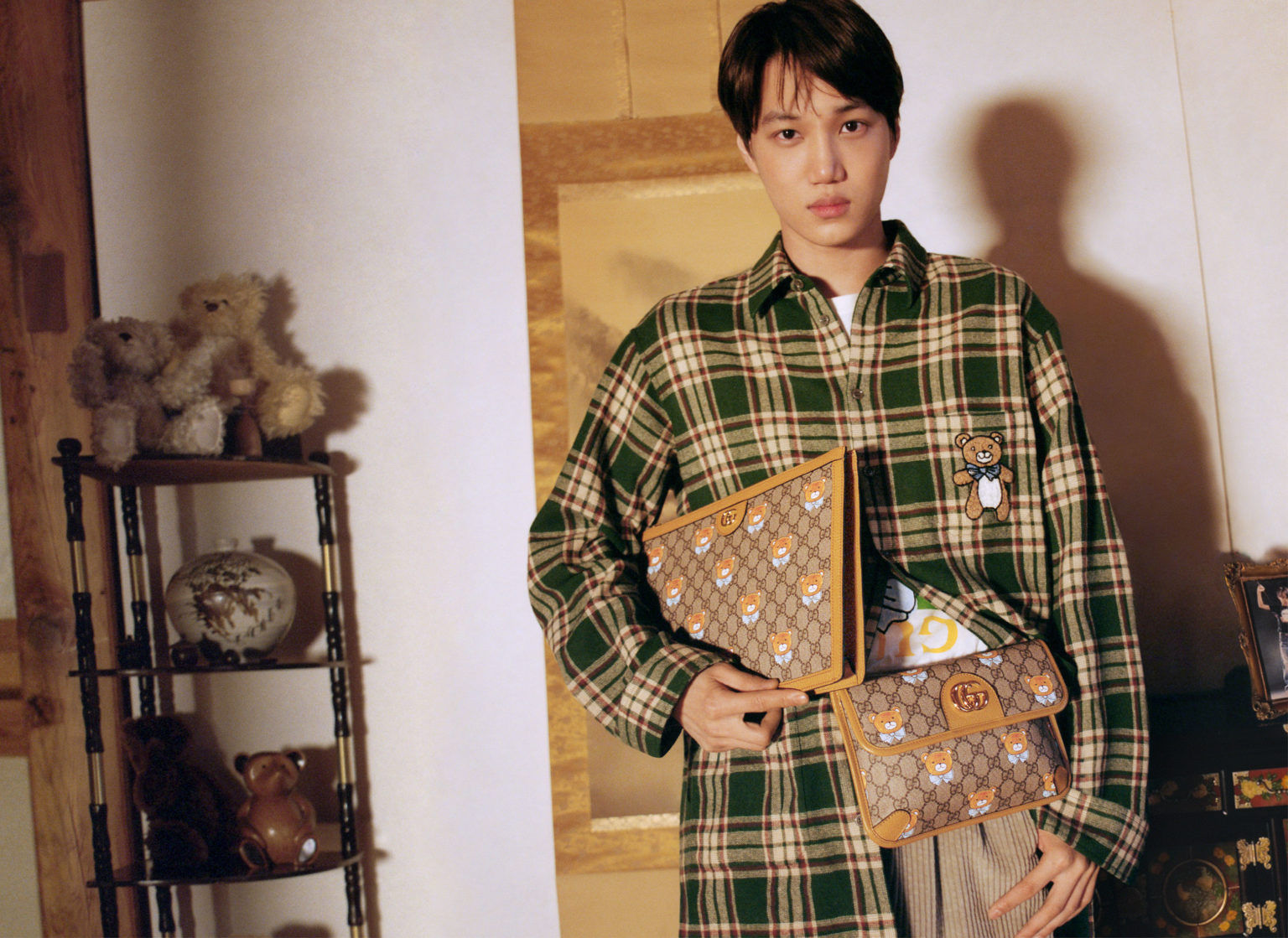 Gucci Presents its ‘Kai x Gucci’ Collection Featuring a Teddy Bear Motif