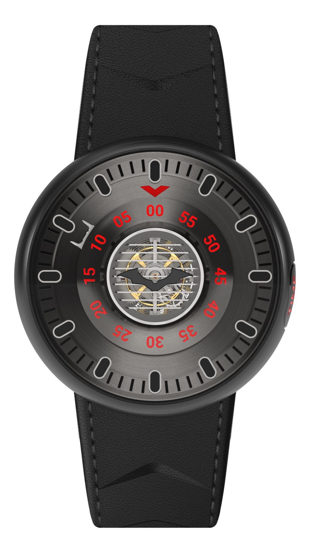 The Kross Studio ‘The Batman’ Tourbillon Watch has a bat signal spotlight