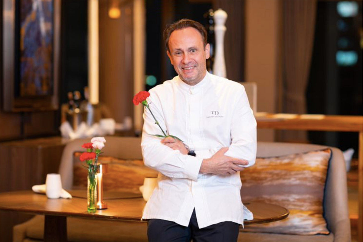 Signature Restaurant: A Gourmet Garden Showcasing 'Floral Cuisine ...