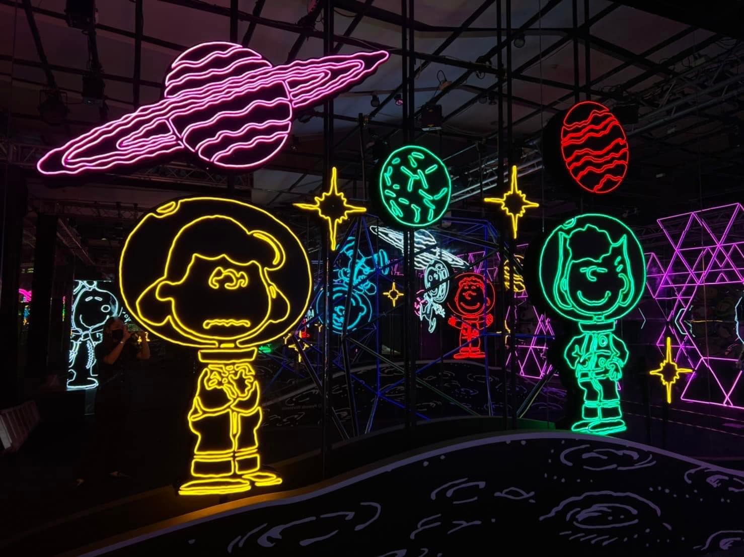 Immerse Yourself in Snoopy's Space Odyssey at this Bangkok Installation