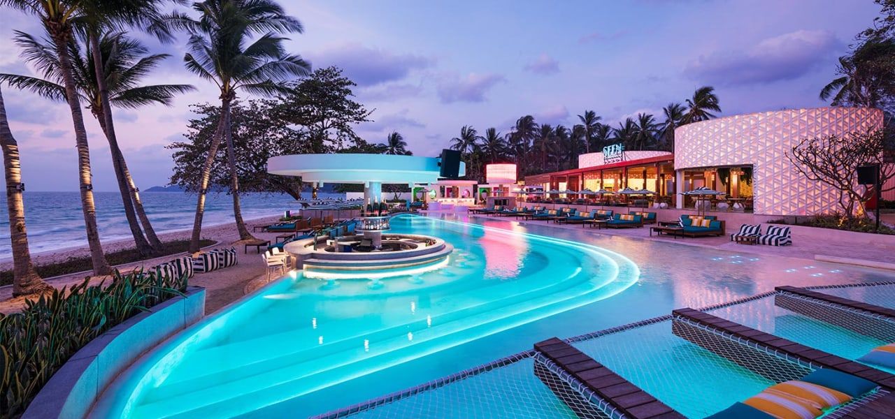 Poolside at Avani Chaweng Samui Hotel & Beach Club's Grand Opening