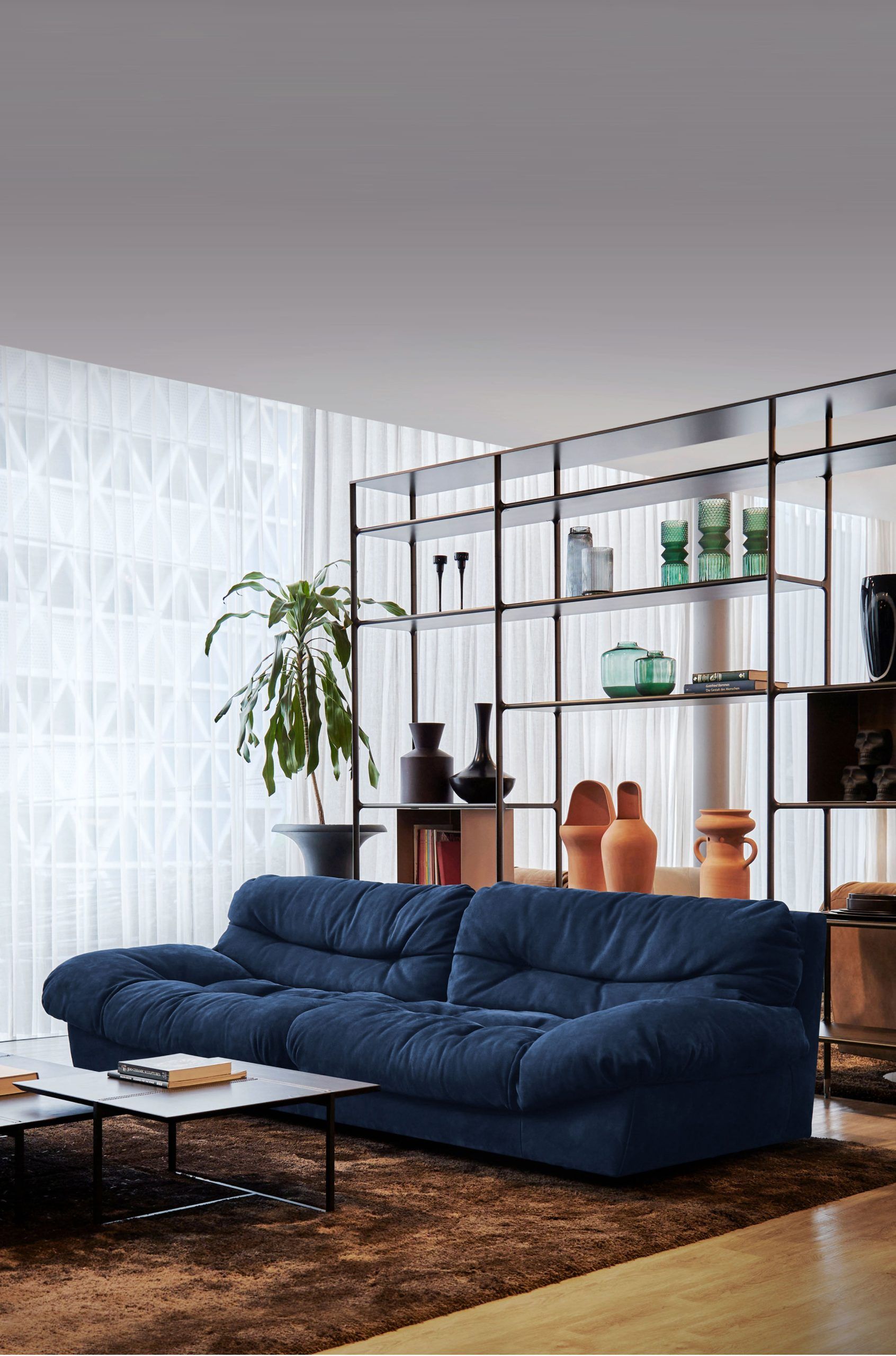 Seek Refuge in Company and Comfort With Baxter's Milano Sofa