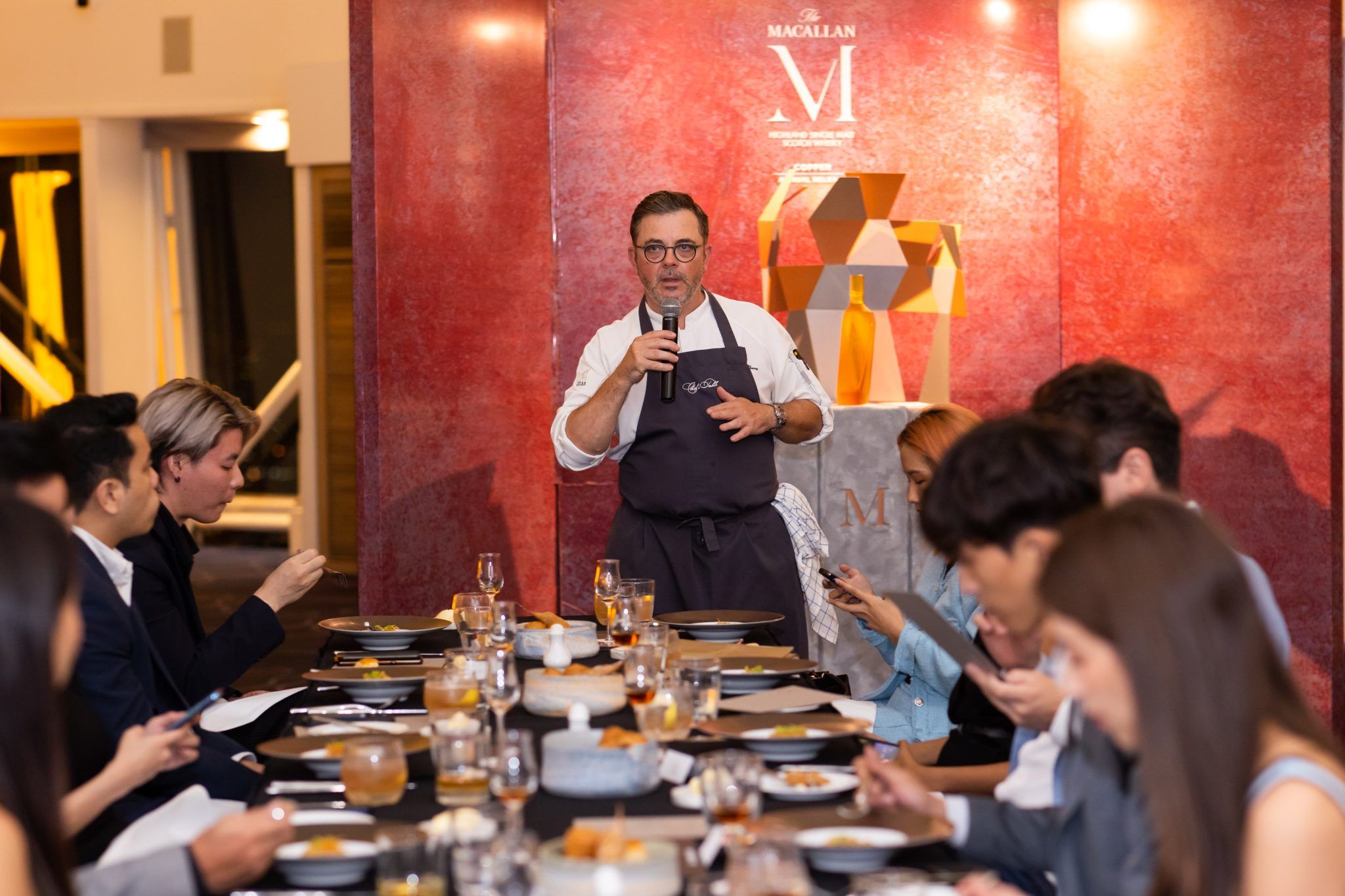 The Macallan Unveils its Coveted M Collection During an Intimate Dinner