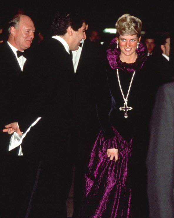 Kim Kardashian Wins an Auction for Princess Diana's Iconic Attallah Cross