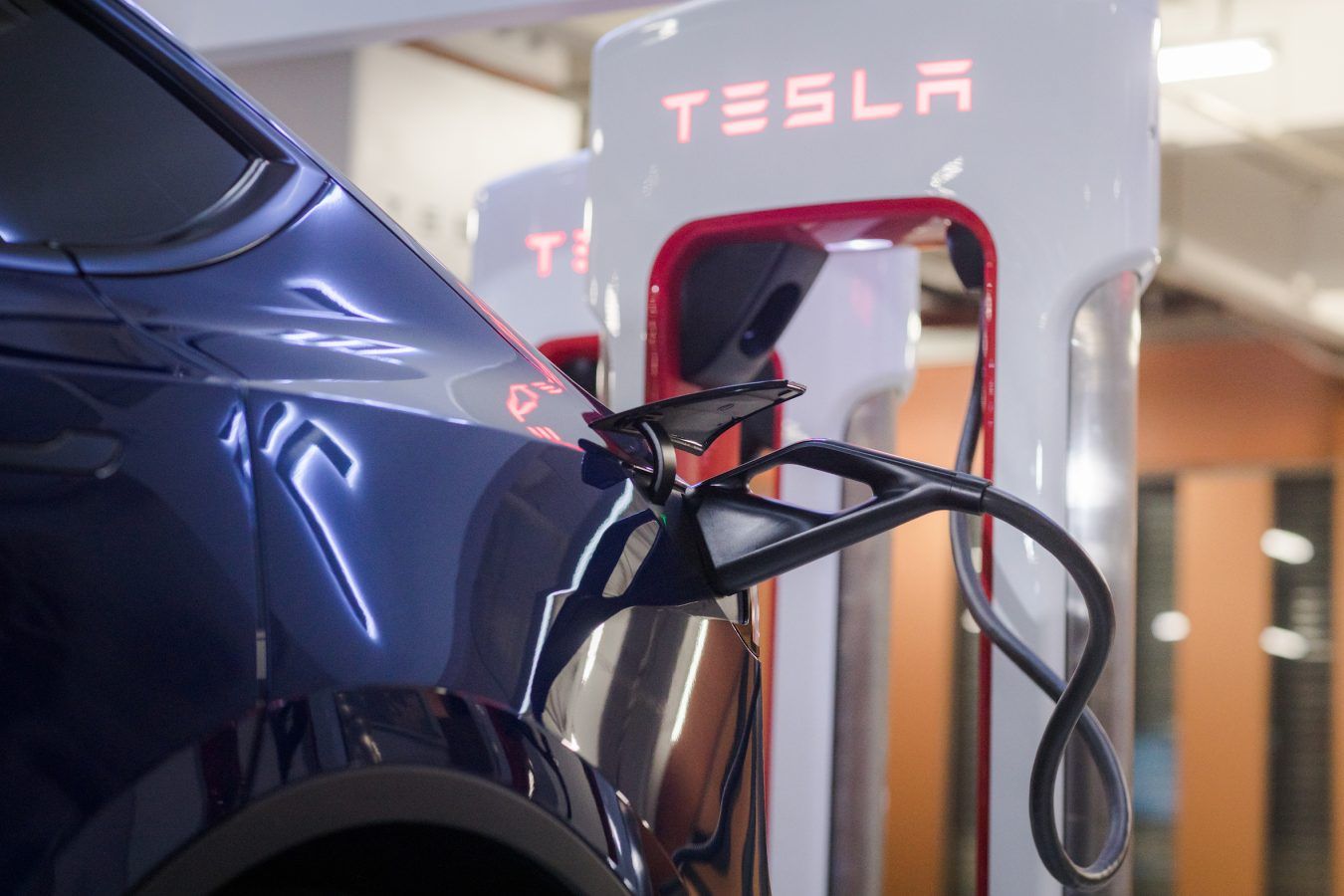 Tesla Sets Up Its First Supercharger Station in Thailand at CentralWorld