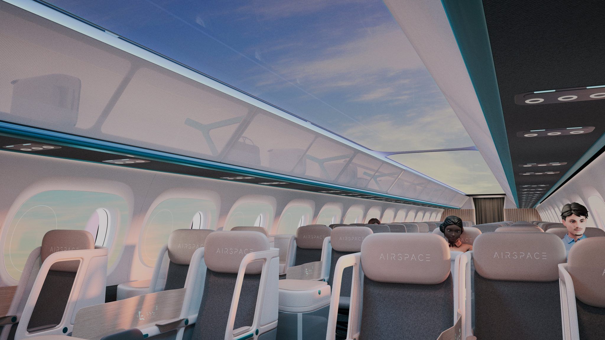The Future of Aviation is Airspace, a New Cabin Concept from Airbus