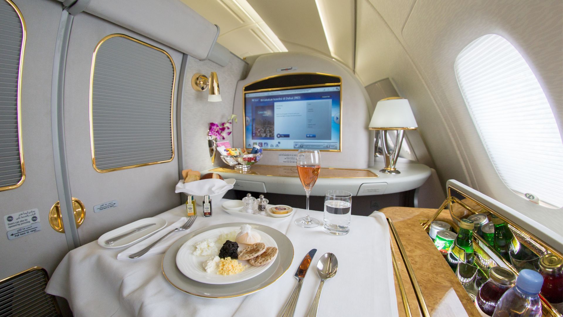 See What It's Like inside the New First-Class Cabins of 8 Famous Airlines