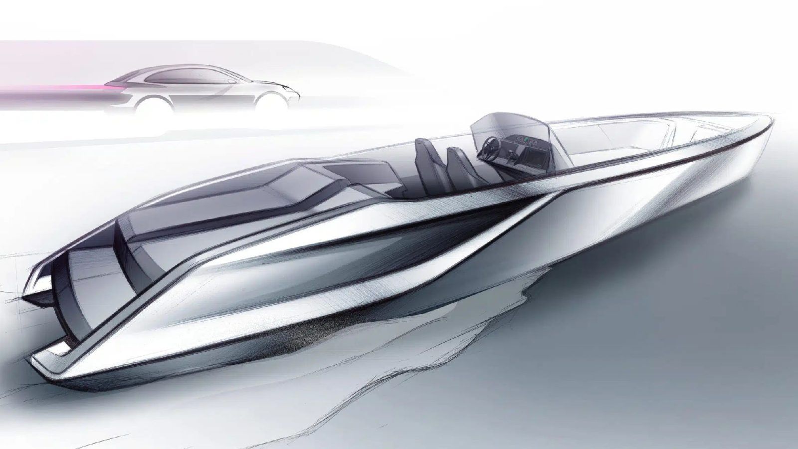 Porsche Joins Hands with Frauscher for Its First Electric Speedboat
