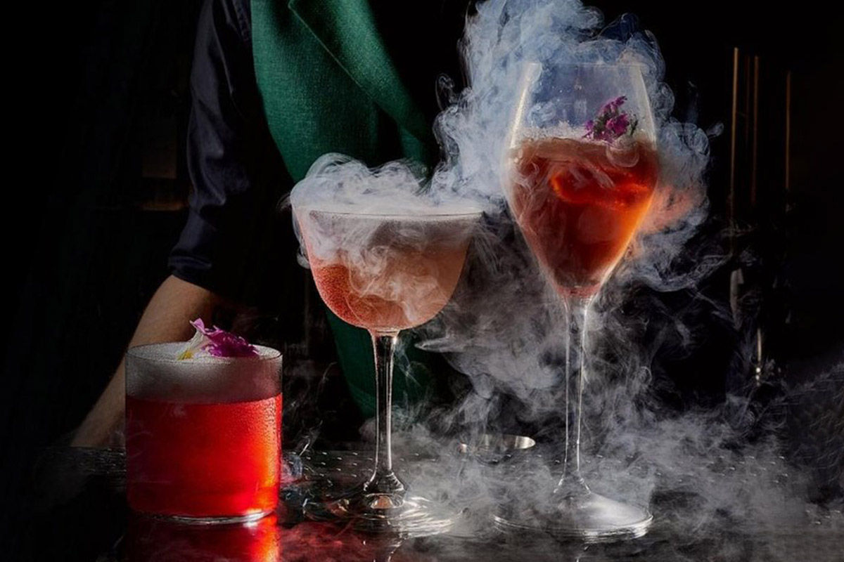 In Person: Matteo Cadeddu Creates 'Surreal Sips' at Opium Bar ...