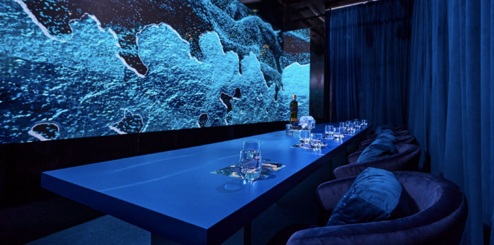 The Johnnie Walker Depth of Blue Room Unveiled at Park Hyatt Bangkok
