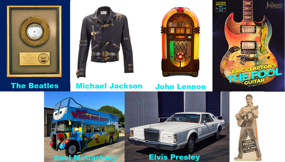 Iconic Rock 'N' Roll Memorabilia is Going up for Auction this November