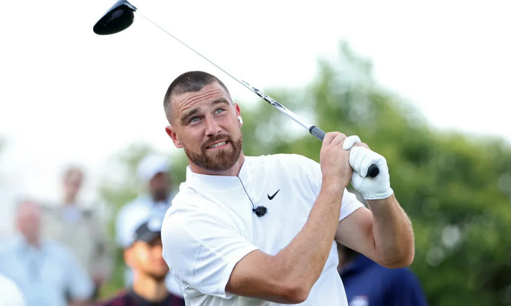 A Closer Look at NFL Star Travis Kelce's Passion for Golf