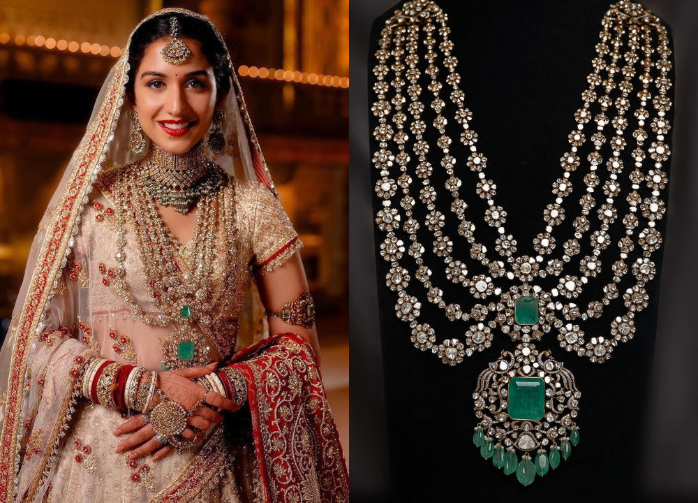Emerald Jewellery: Nita Ambani and Guests at the Ambani Wedding