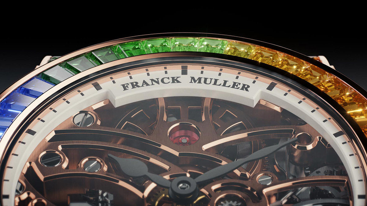 Franck Muller’s Dazzling New Round Skeleton Baguette