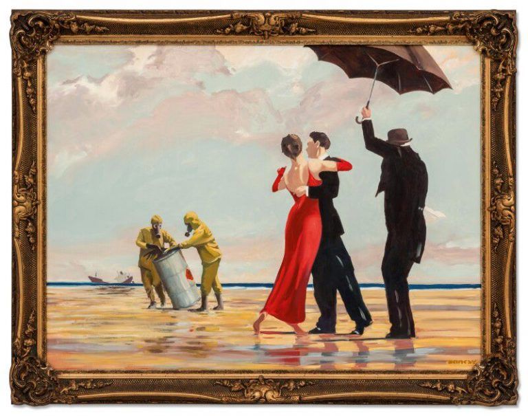 Toxic Beach: This Rare Banksy Just Sold for USD 5.5 Million