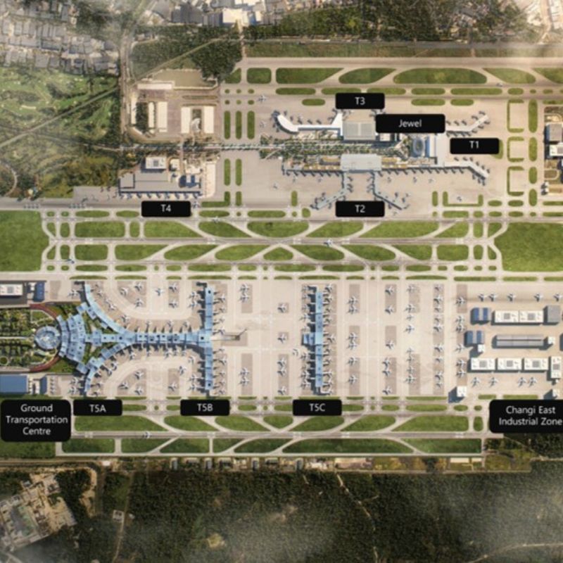 Details on Singapore's Changi Airport's Terminal 5 Expansion