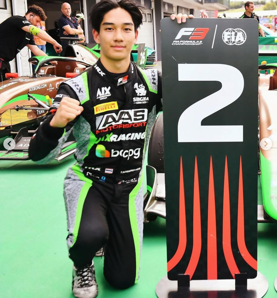 Get to Know Tasanapol Inthraphuvasak, The Thai F3 Driver