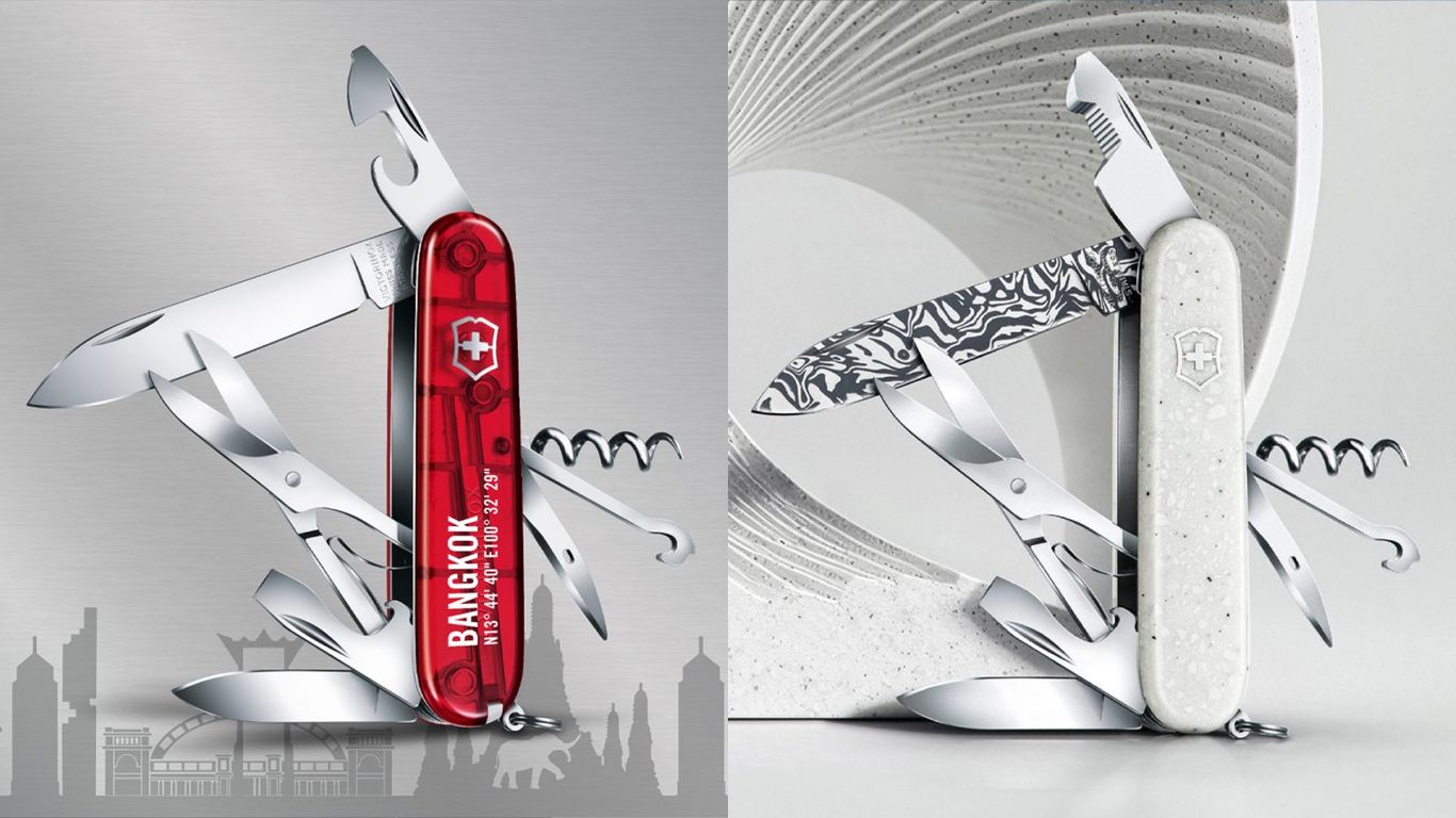 Victorinox Debuts Two Rare Collectible Pocket Knives in Bangkok