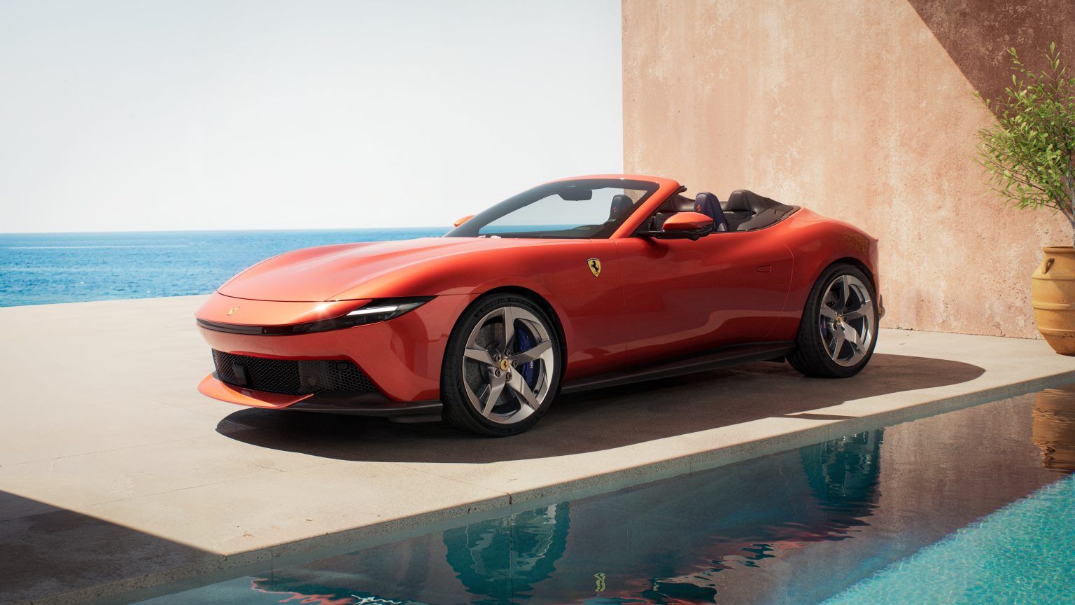 Ferrari Introduces New Open-Top Convertible: The Amalfi Spider