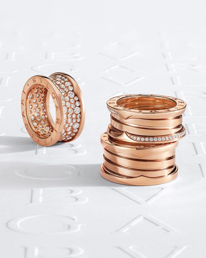 The 2024 Bulgari Icon Campaign stars Zendaya and the B.zero1 collection