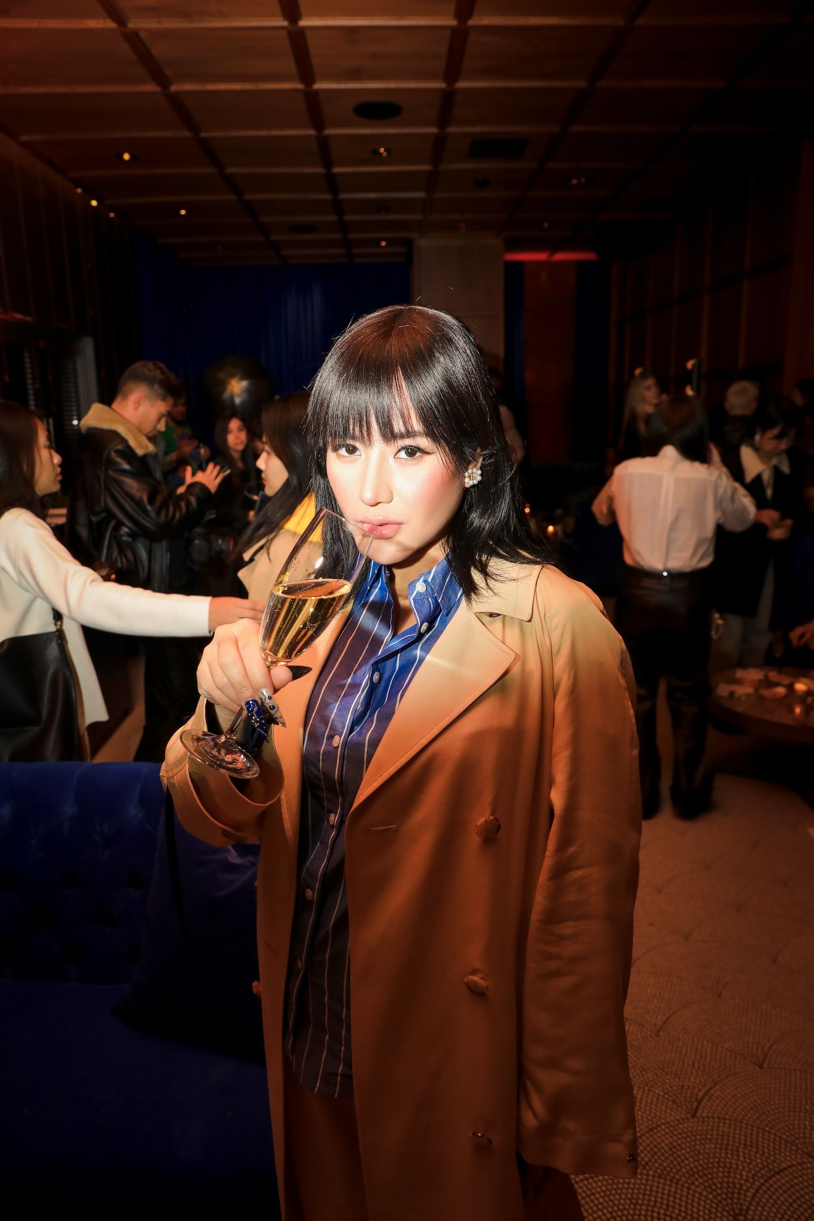 G Devith And Tep Boprek At Tommy Hilfigers Runway Show In Nyc Prestige Online Cambodia