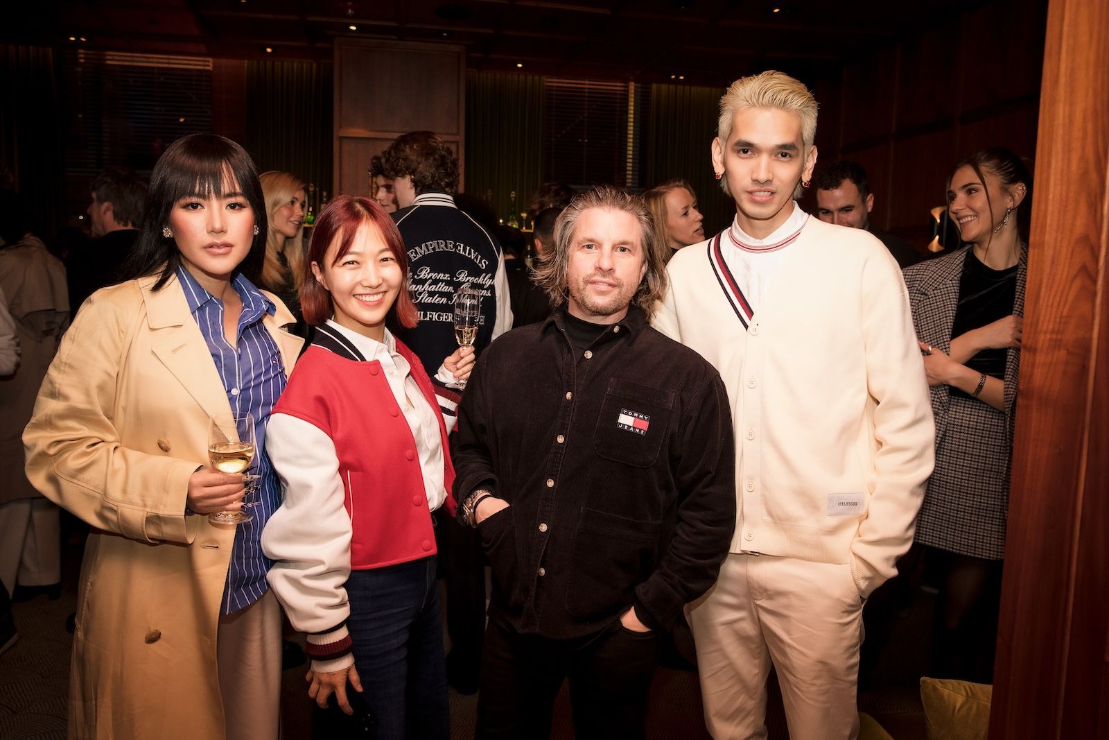 G Devith And Tep Boprek At Tommy Hilfigers Runway Show In Nyc Prestige Online Cambodia