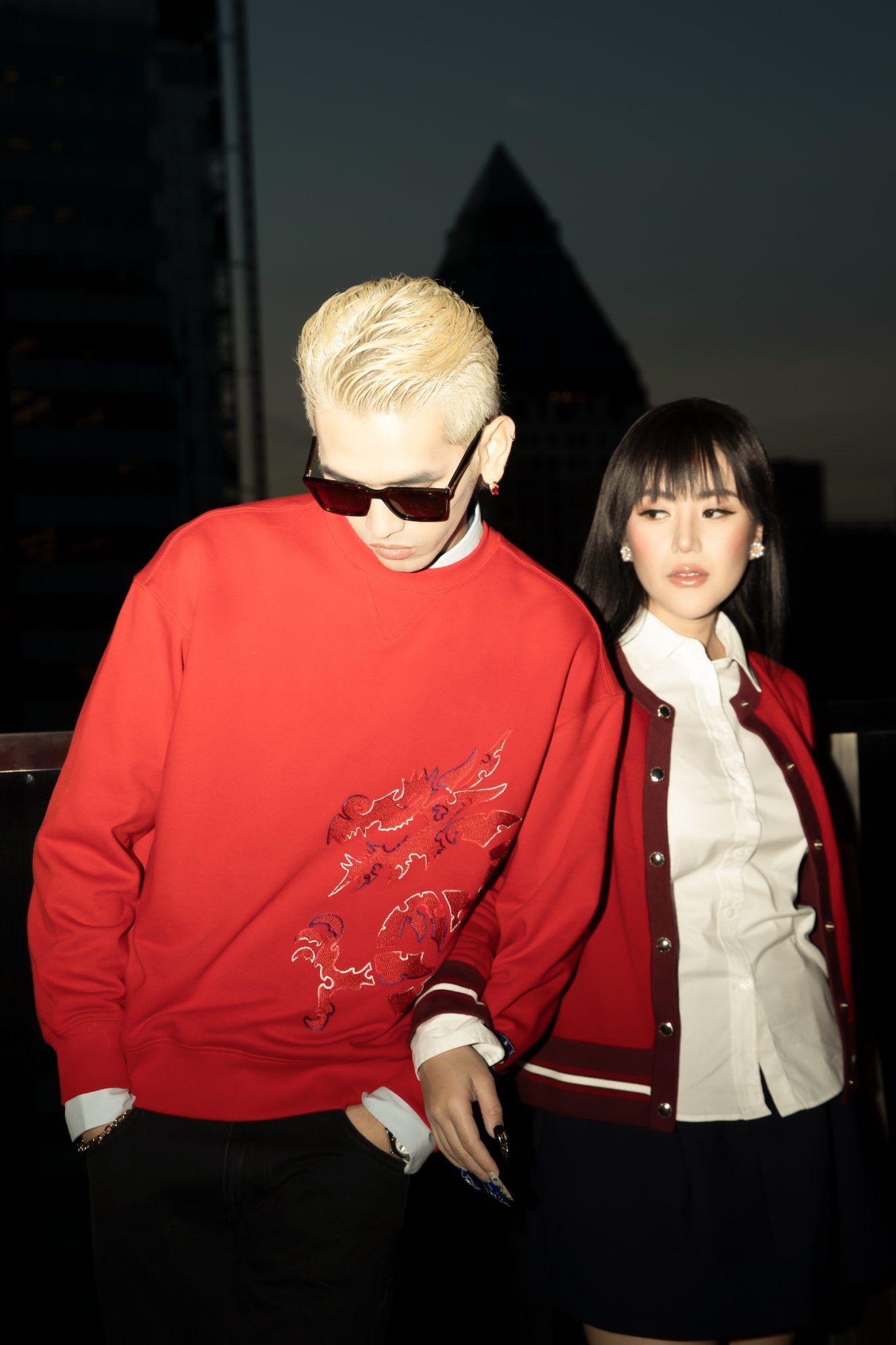 G-Devith and Tep Boprek at Tommy Hilfiger's Runway Show in NYC | Prestige Online - Cambodia