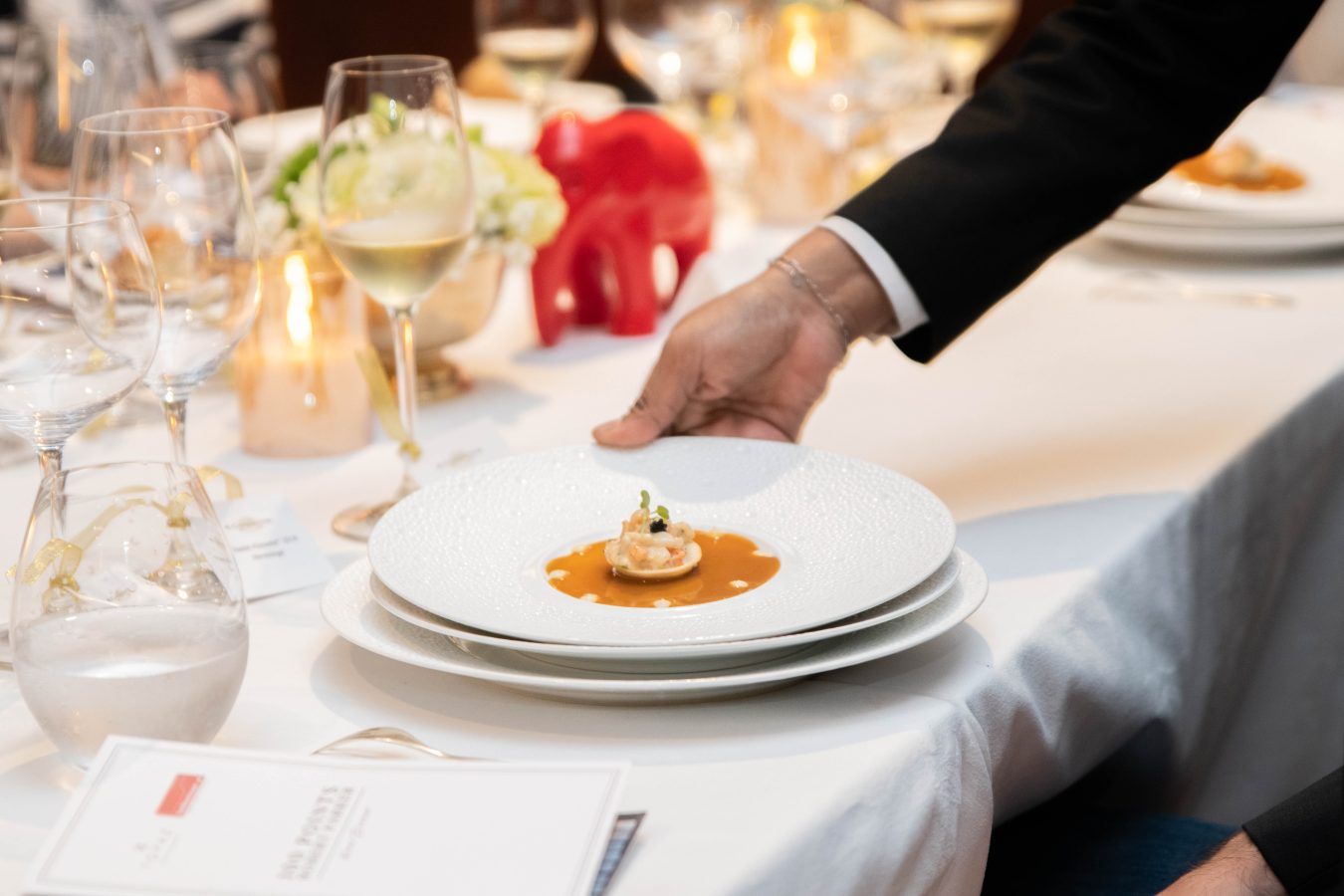 Topaz Restaurant Wine Dinner with M. Chapoutier