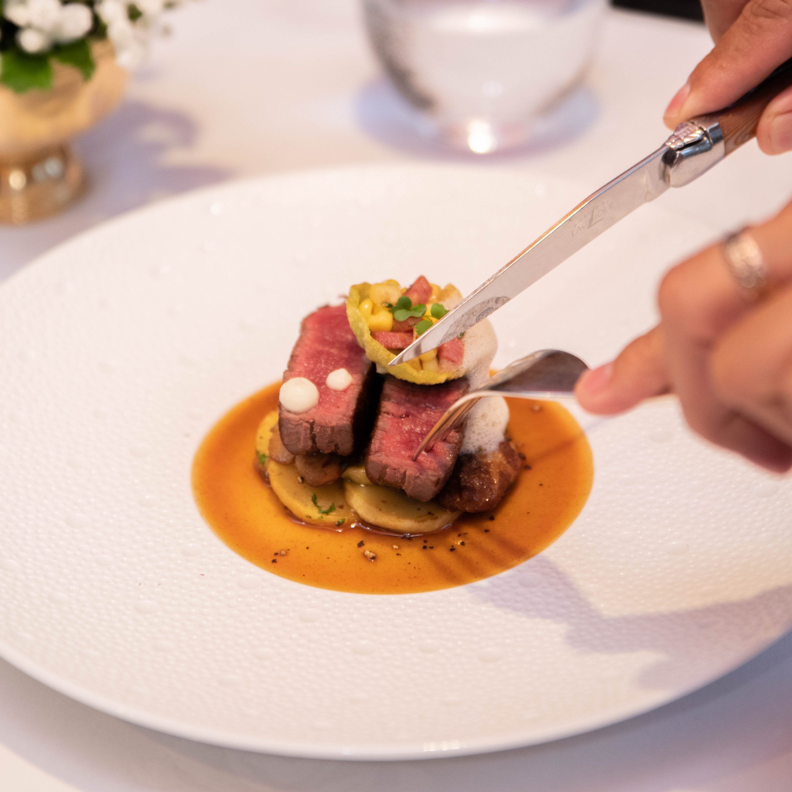 Topaz Restaurant Wine Dinner with M. Chapoutier