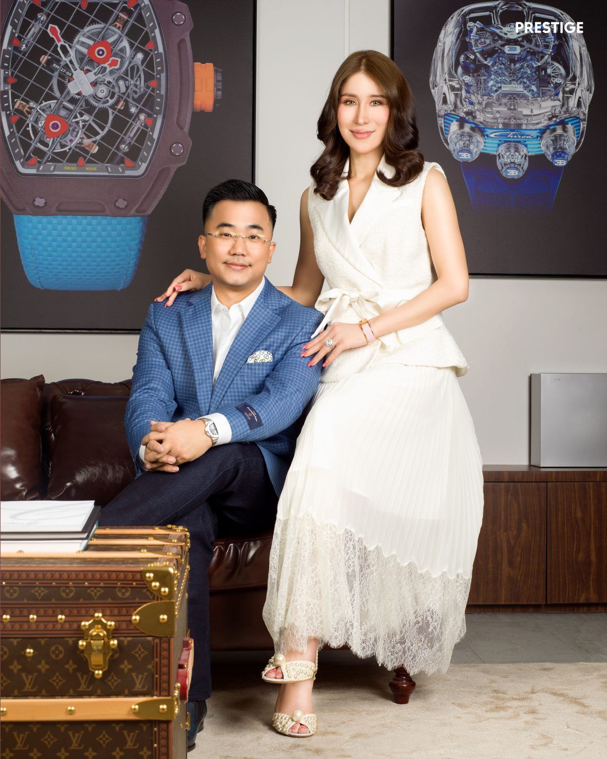 Young millionaires Sopheak Serey Cheth and Sasitan Laorojpinyo