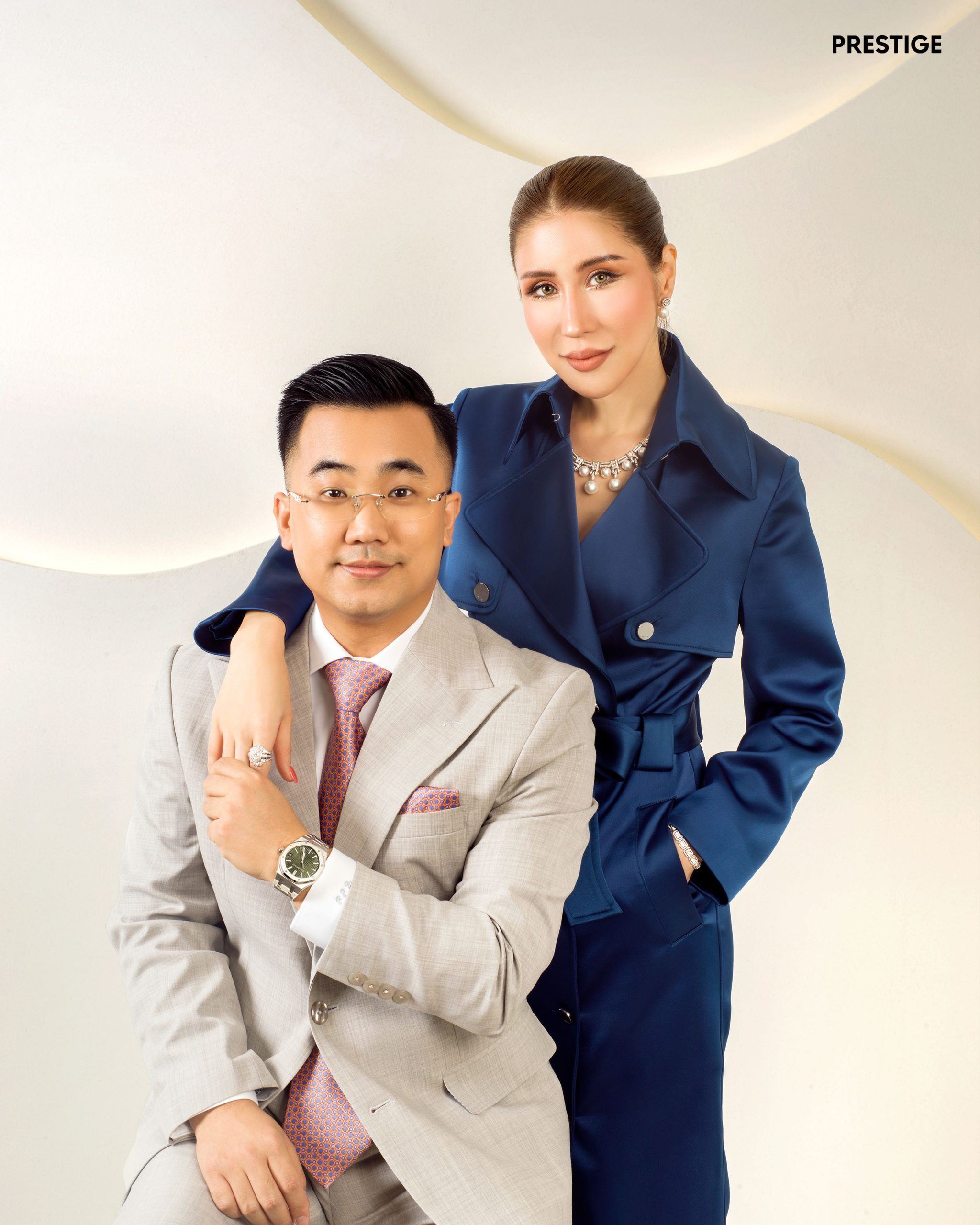 Young millionaires Sopheak Serey Cheth and Sasitan Laorojpinyo