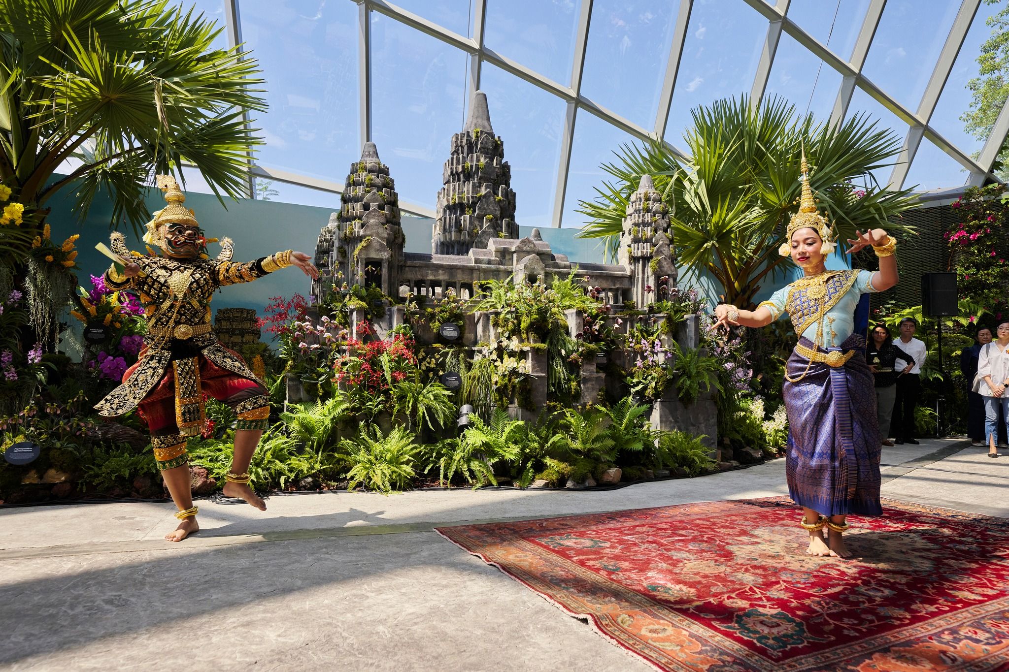 Visit the Enchanting Orchids of Angkor Wat When You Travel to Singapore