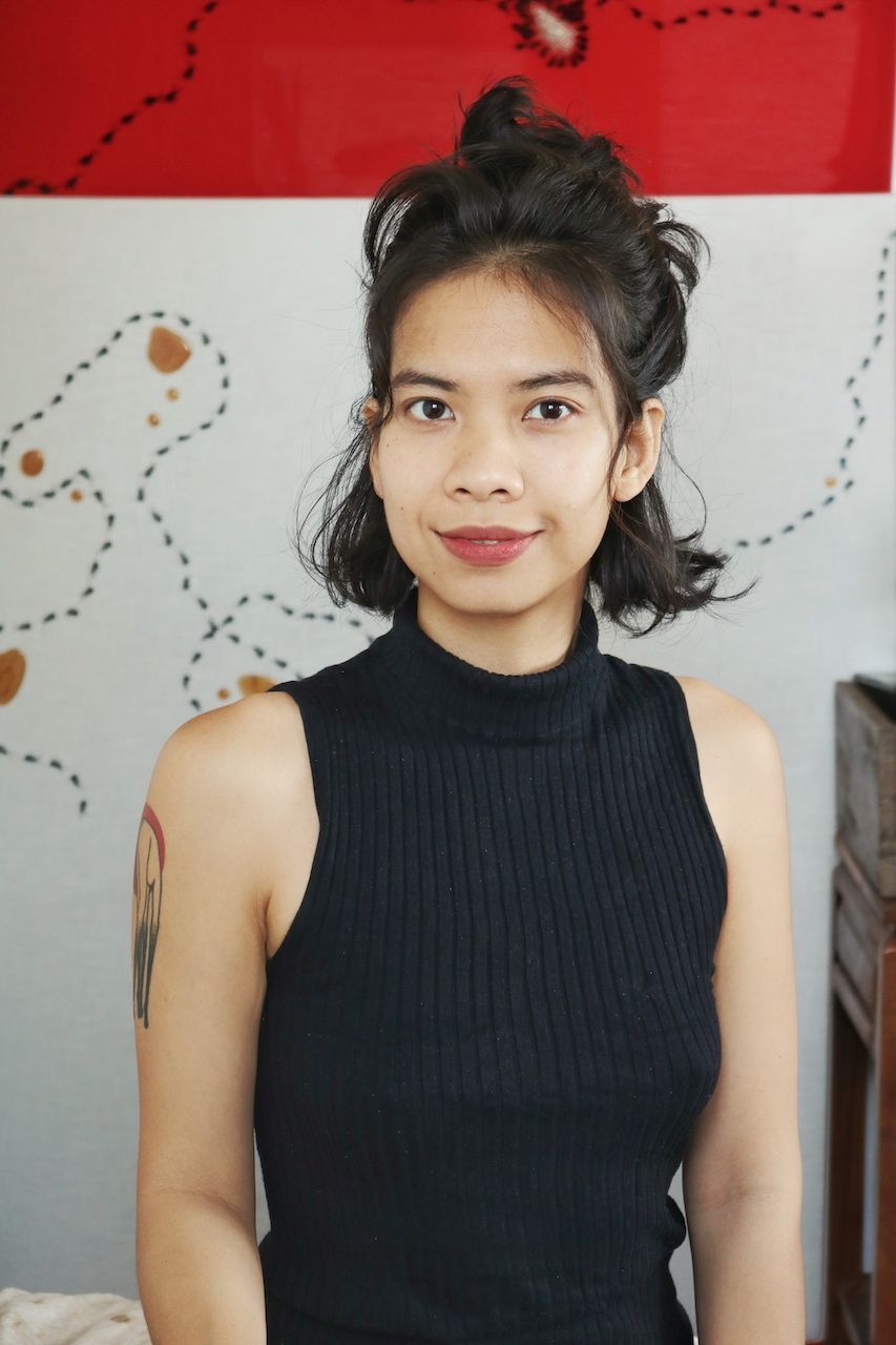 Cambodian surrealist DAHLIA PHIRUN's constructing illusions