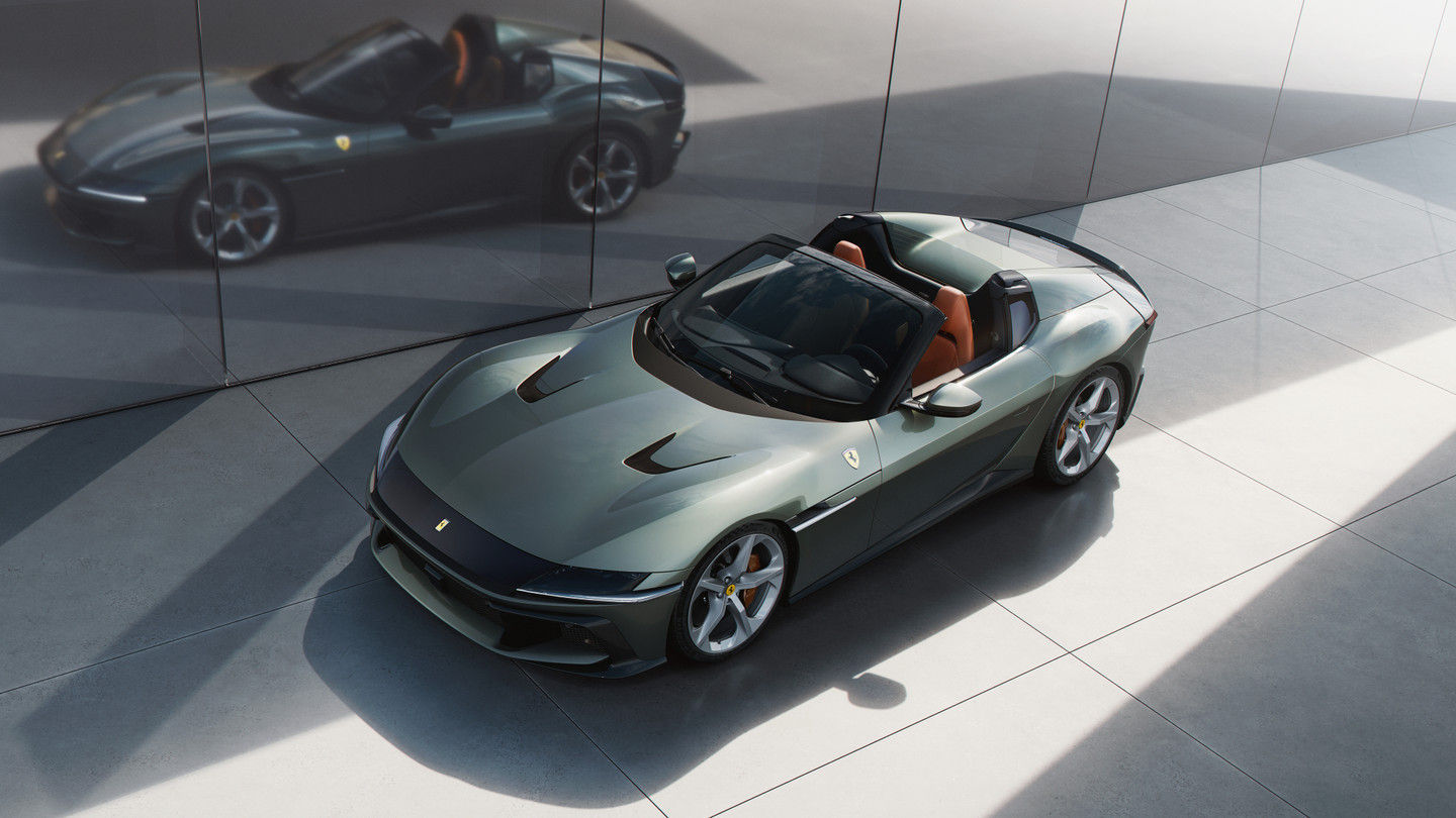 First Drive: Ferrari 12Cilindri Spider Hits the Road in Portugal