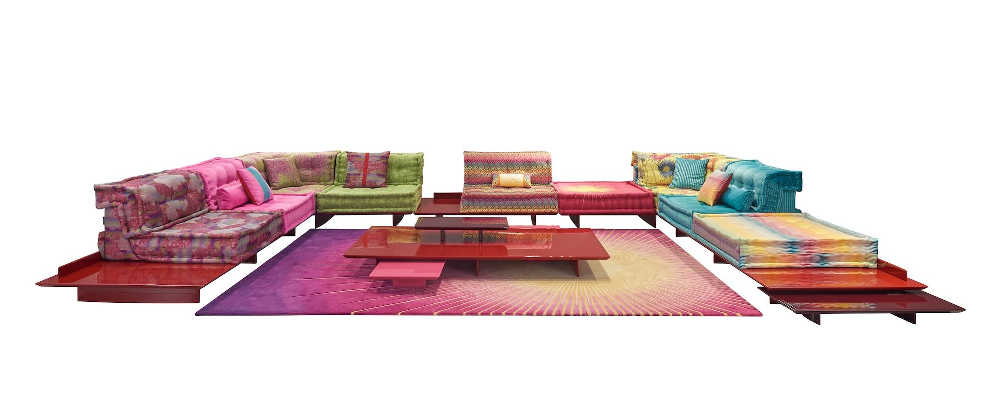 Kenzo Takada reimagines the mahjong collection by Roche Bobois